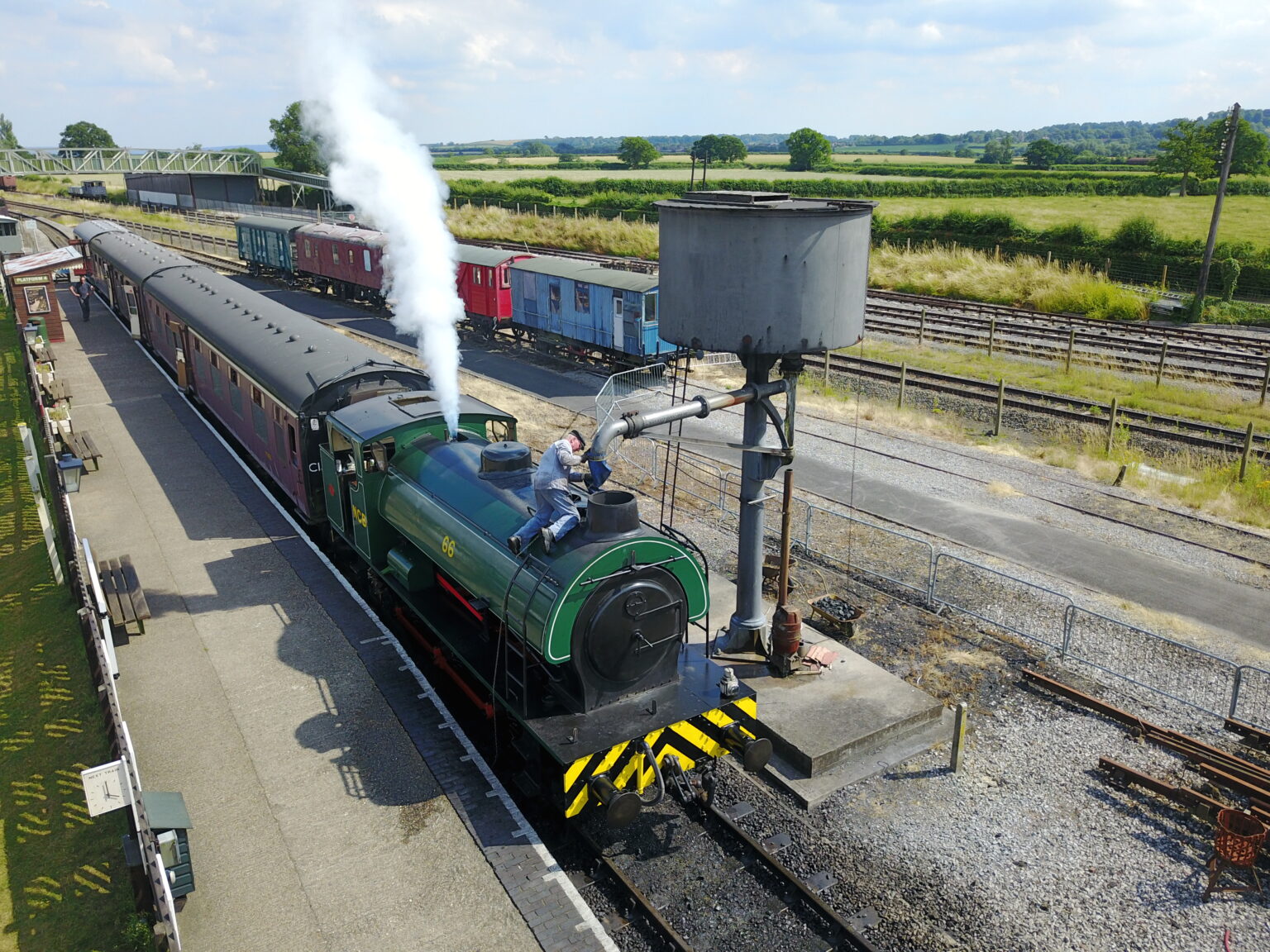 Buckinghamshire Railway Centre – Working steam museum and heritage railway